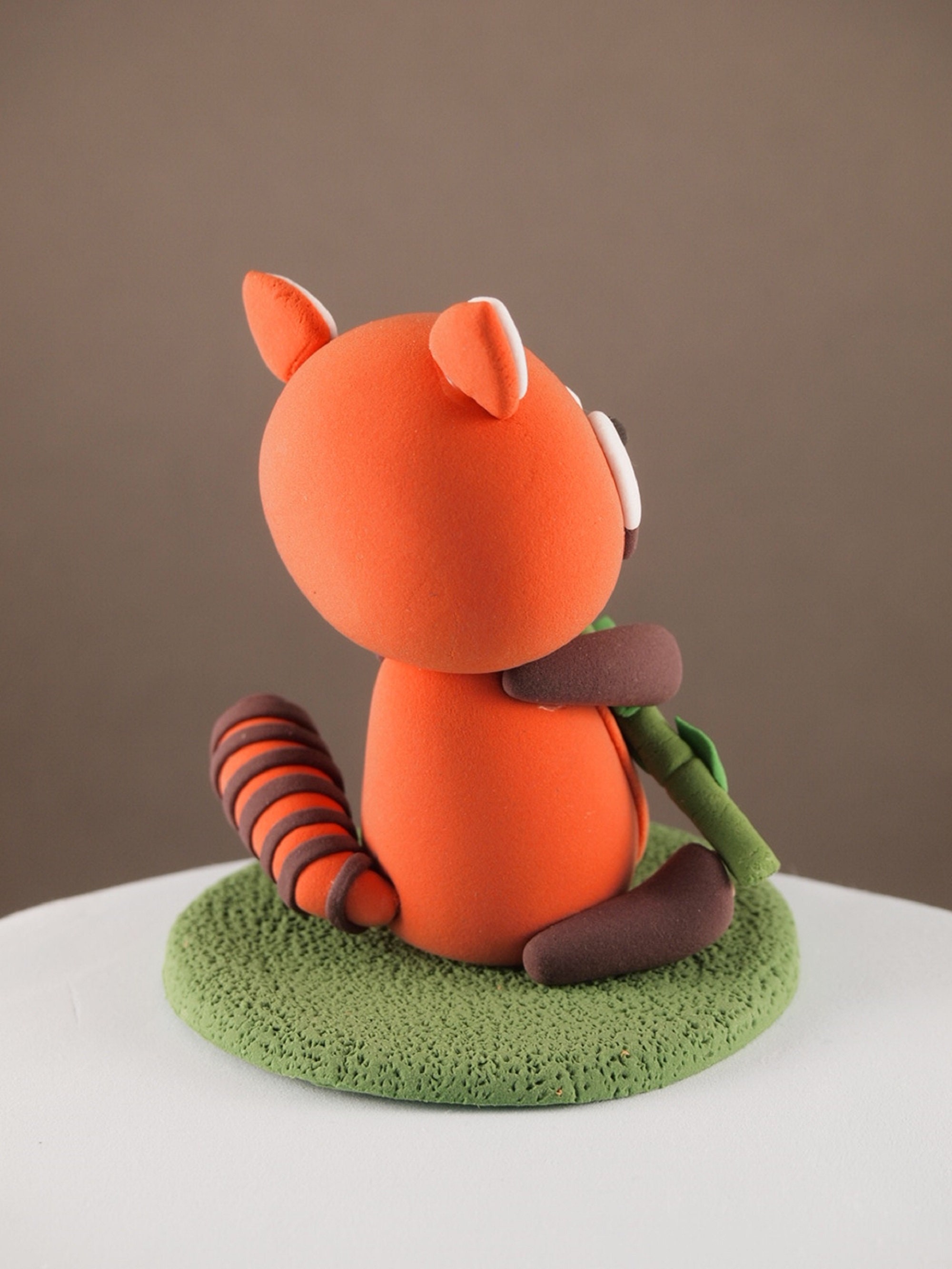 Red Panda Cake Topper Red Panda Figurine Customised Birthday | Etsy