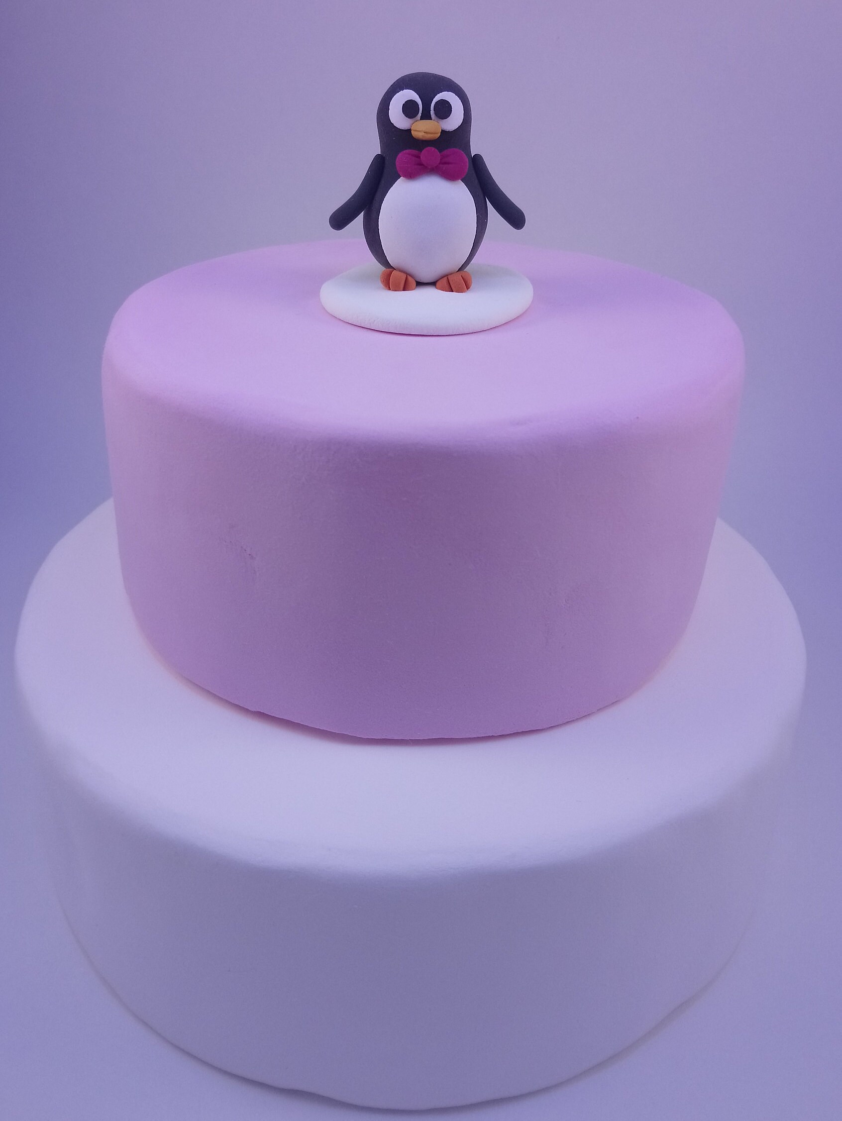 Penguin Cake Topper Penguin Figurine Baby Shower Topper | Etsy