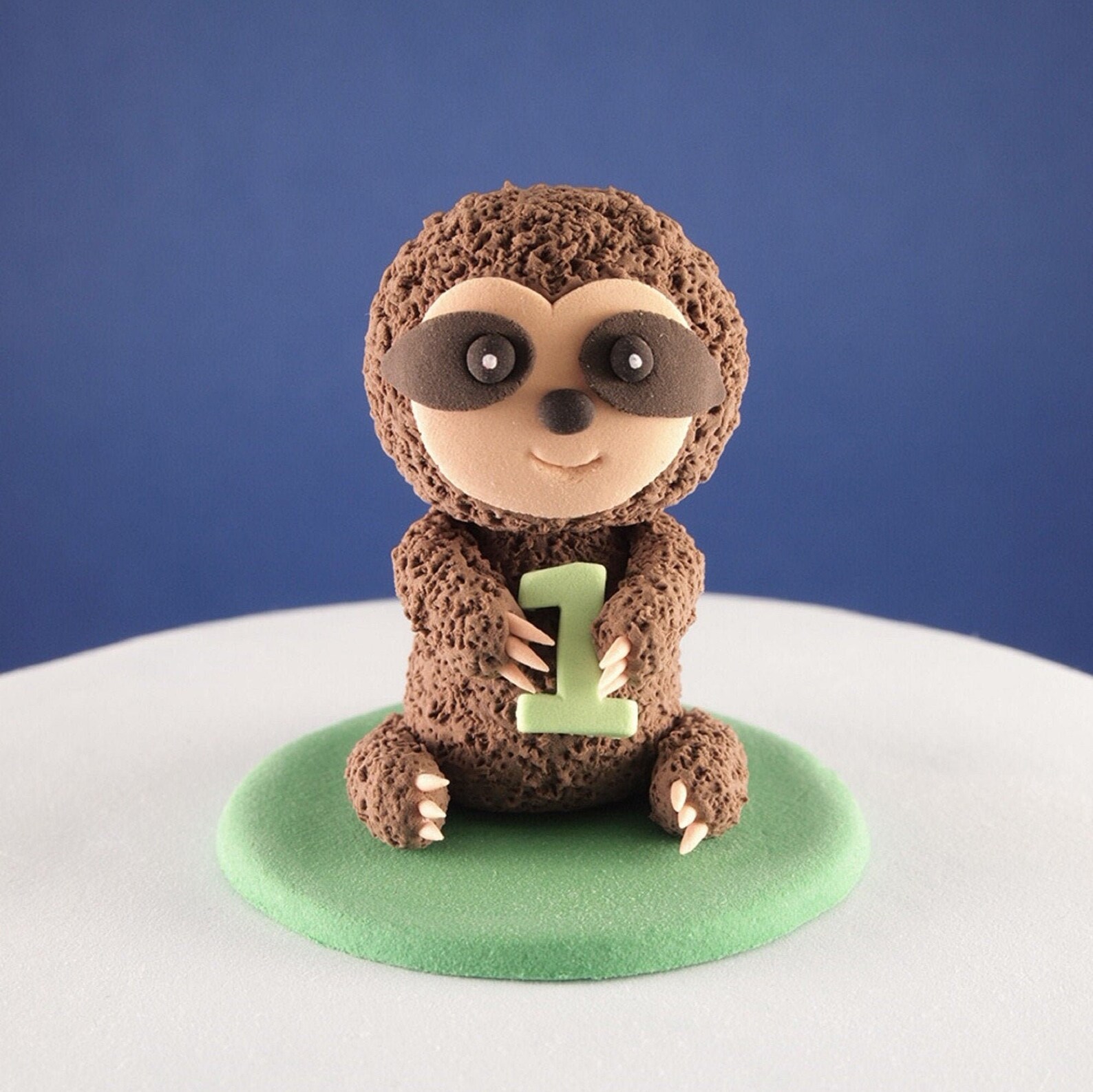 Baby Sloth Cake Topper Sloth Figurine Baby Shower Cake - Etsy Australia