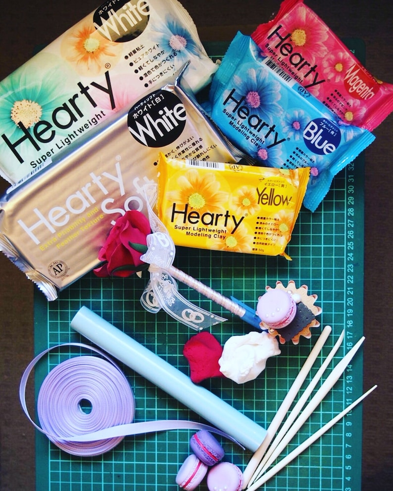 Hearty Air Dry Clay, Lightweight Modelling Clay - for Doll House ...