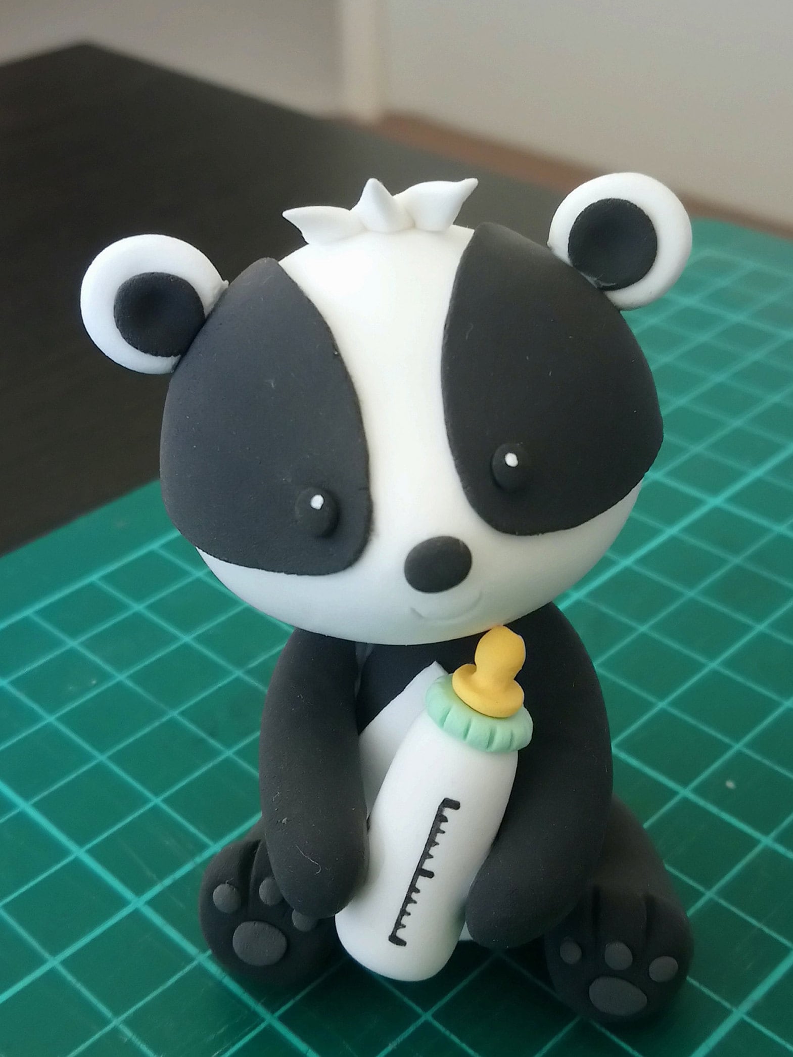 Badger Cake Topper, Cute Baby Animal Cake Topper, Baby Animal Figurines ...
