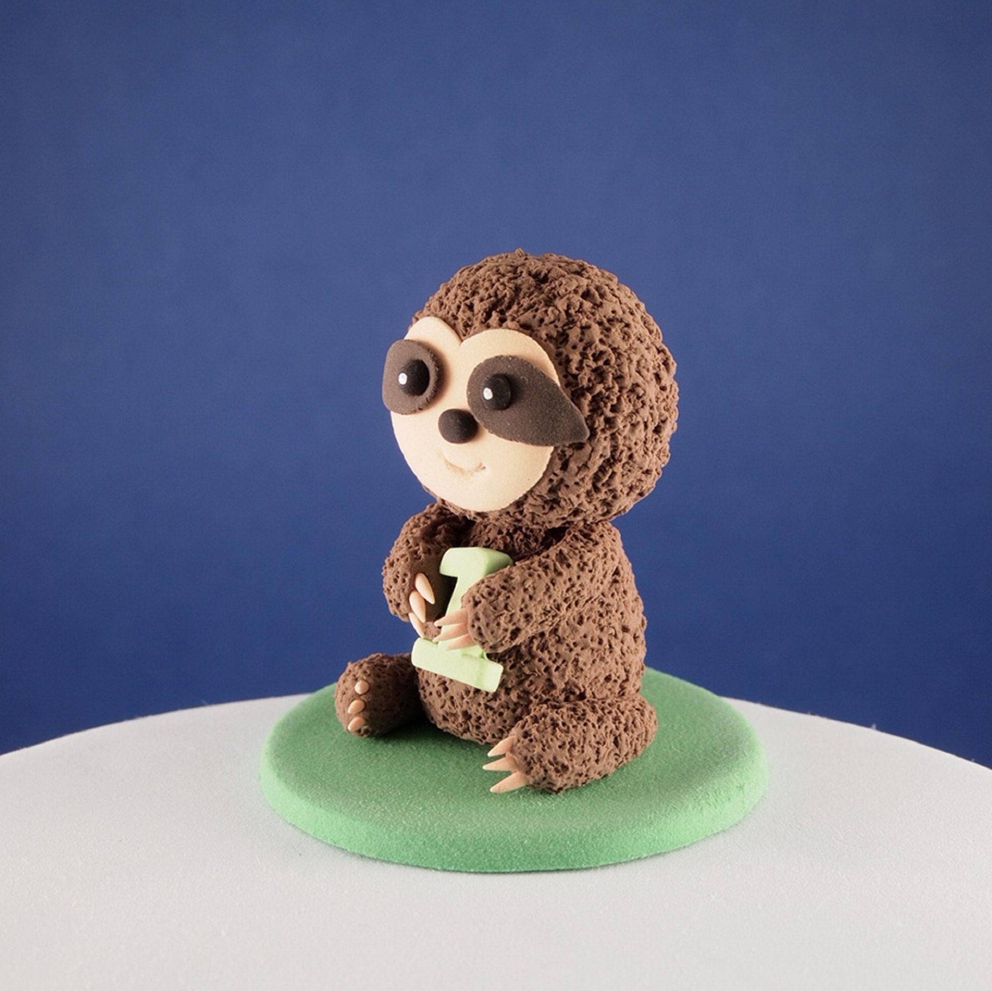 Baby Sloth Cake Topper Sloth Figurine Baby Shower Cake - Etsy Australia