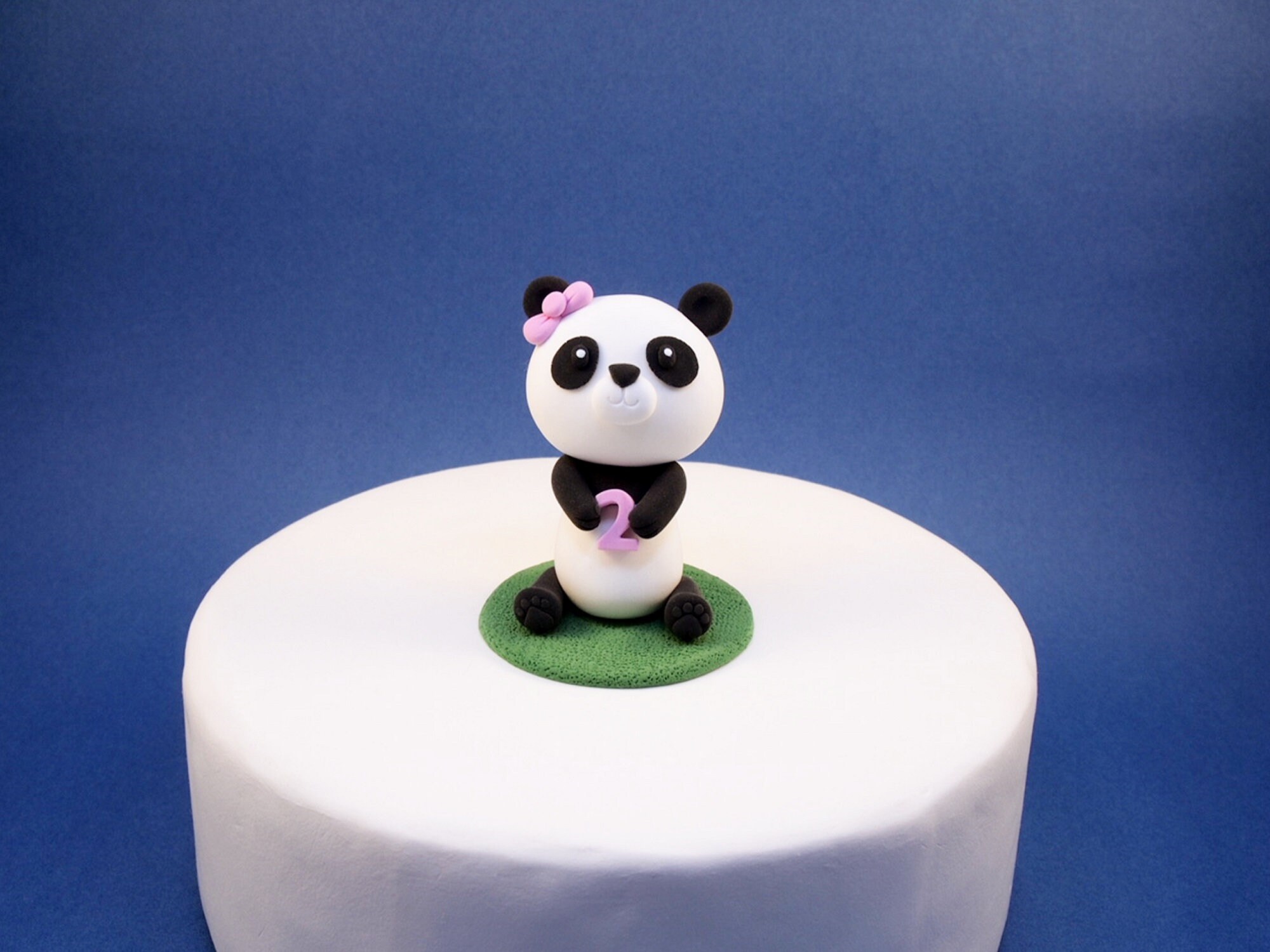 Panda Cake Topper Keepsake Panda Cake Topper Panda Birthday | Etsy España