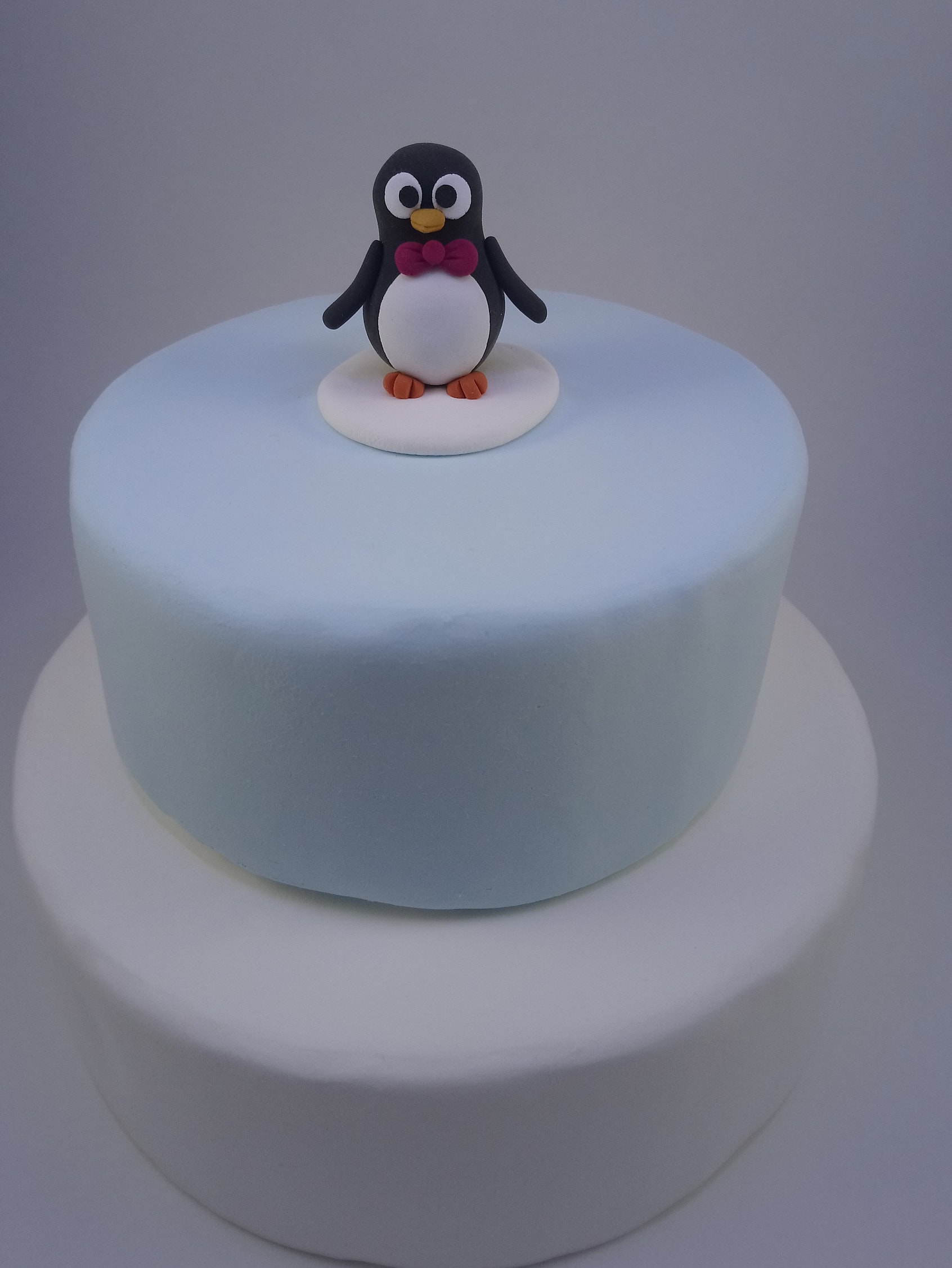Penguin Cake Topper Penguin Figurine Baby Shower Topper | Etsy