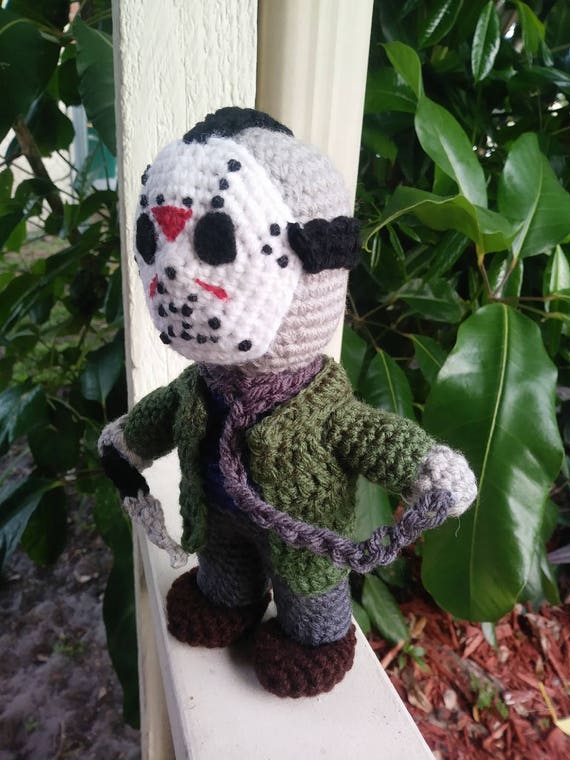Toys & Games Stuffed Animals & Plushies Toys Jason Voorhees inspired ...