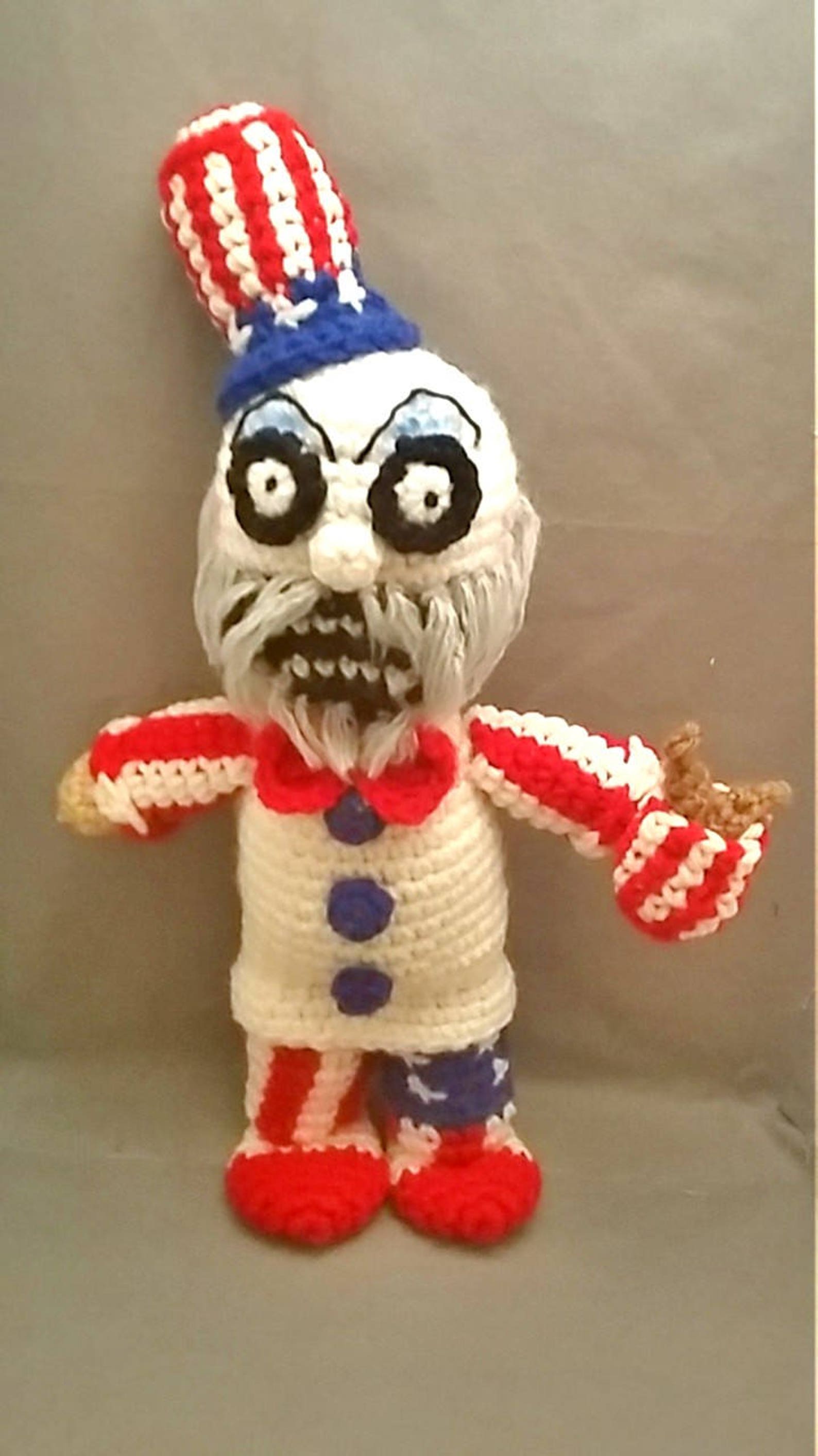 Captain Spaulding Inpsired Crochet Pattern (pattern Only) - Etsy Canada
