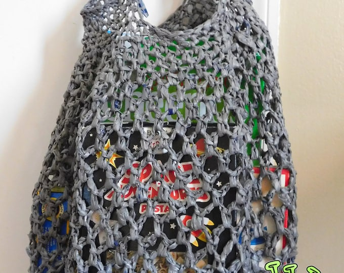 Gallie Market Bag Plarn Market Bag Crochet Pattern digital Download Not ...