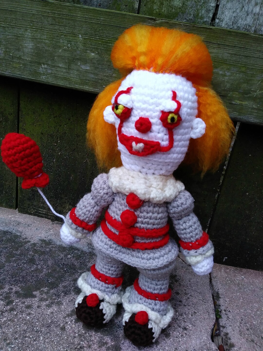 New Pennywise-inspired Crochet Pattern (2017) - ***pattern Only*** - Etsy