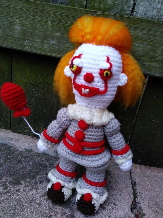 New Pennywise-inspired Crochet Pattern 2017 pattern | Etsy Canada