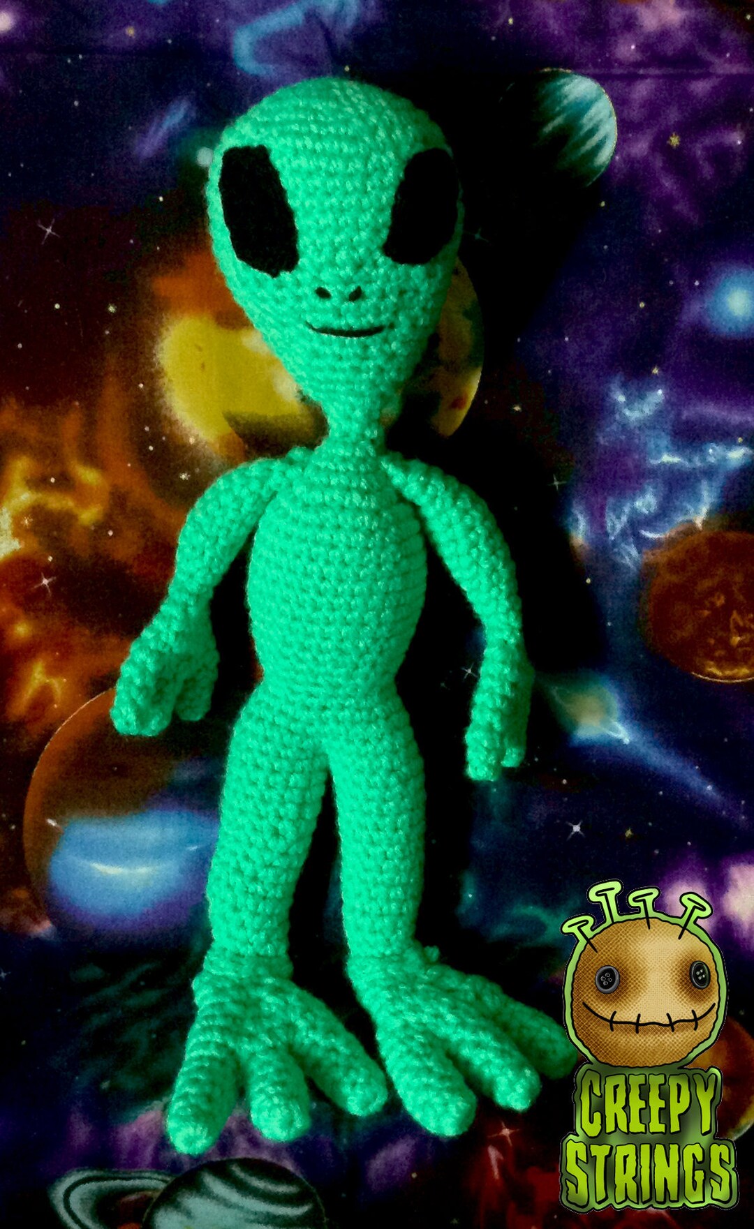 Alien Doll Crochet Pattern - Digital Download Only - Not Physical Item ...