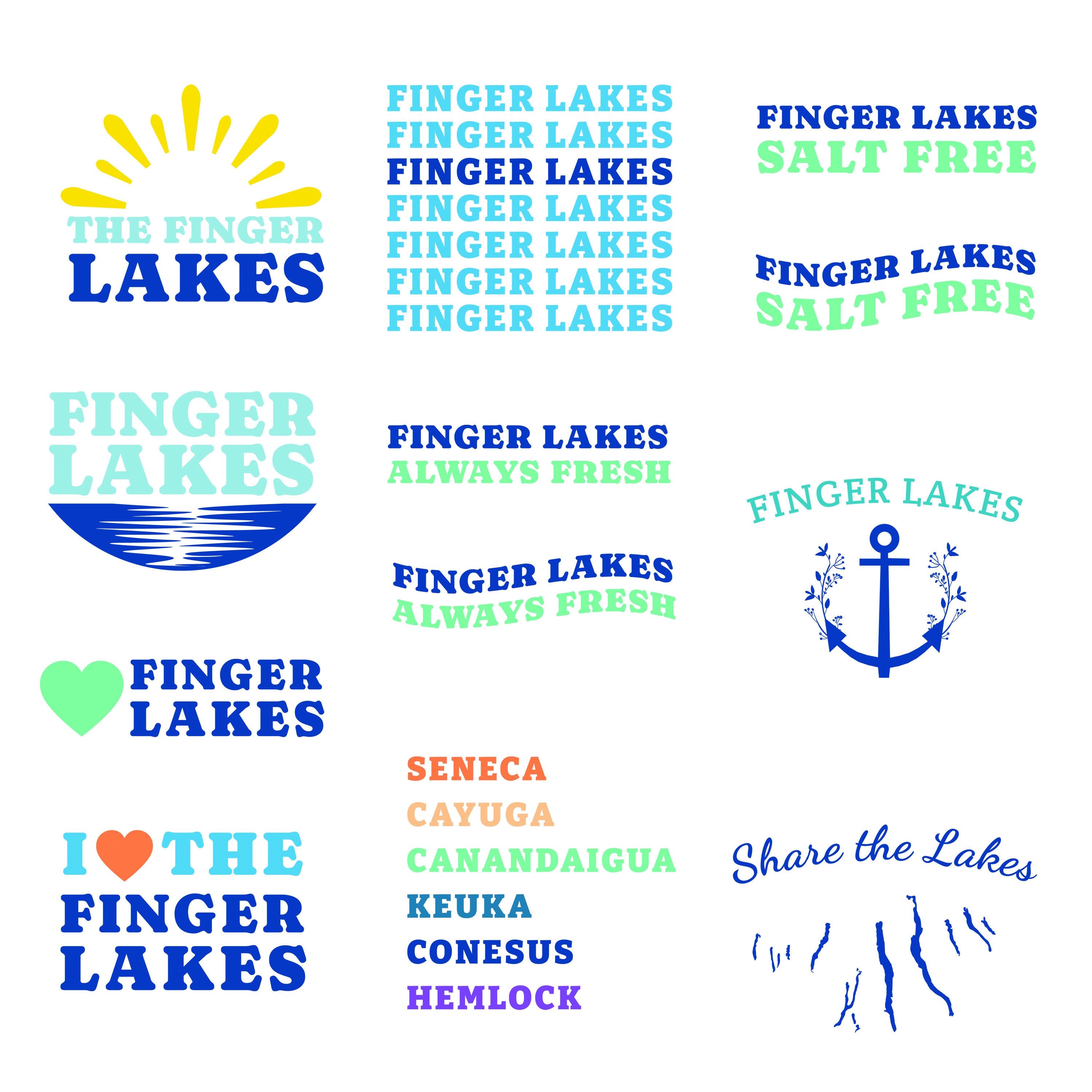 Finger Lakes Designs SVG & PNG - Etsy