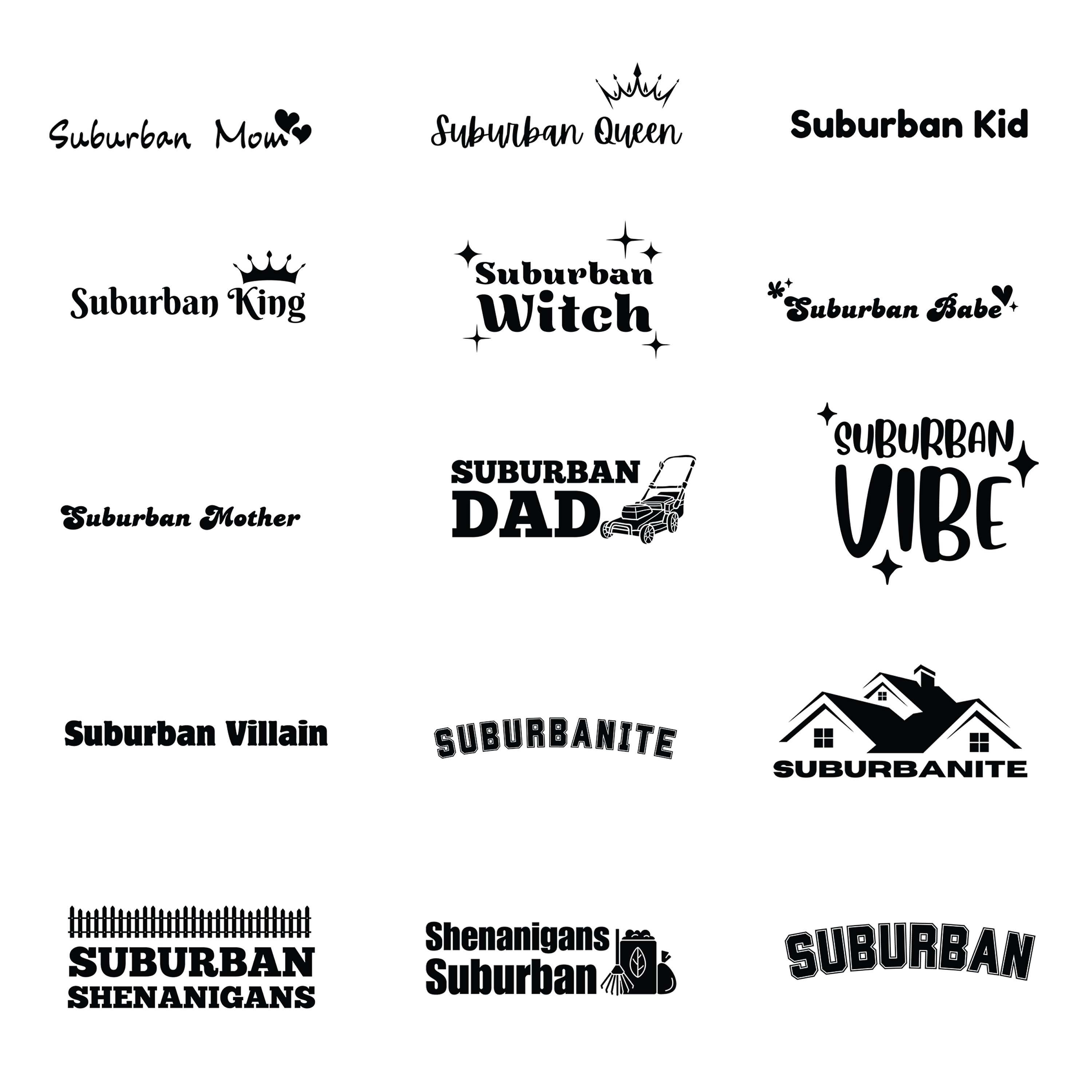 Suburban SVG & PNG Designs - Etsy