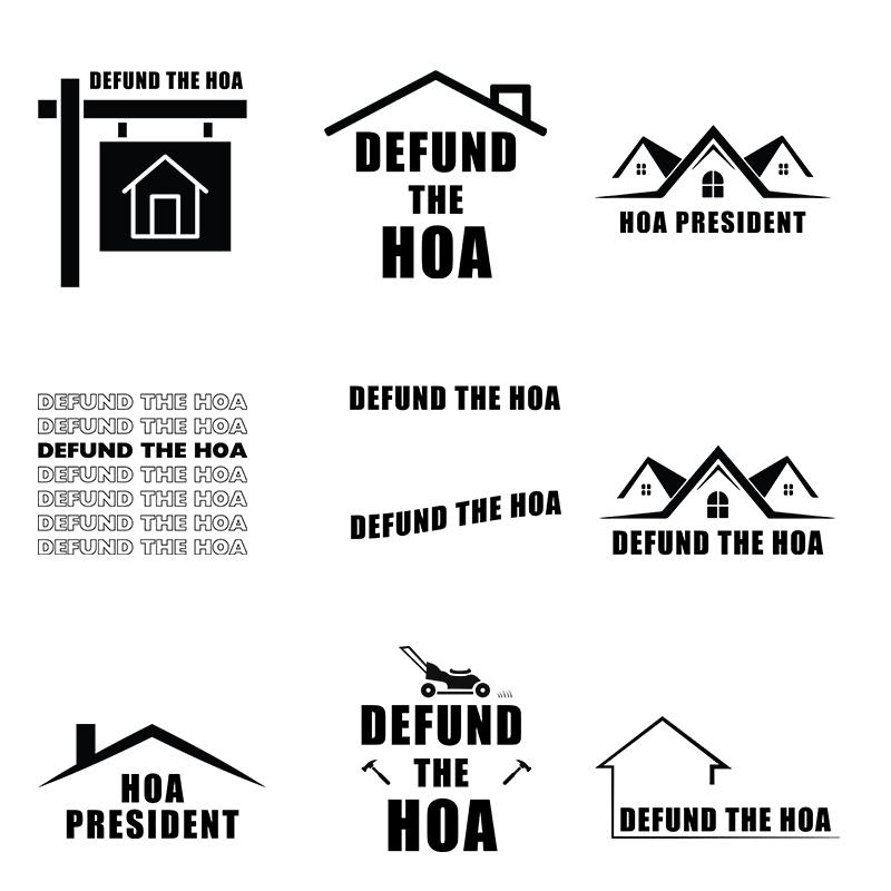 Funny HOA Svg and Png Files, Defund the HOA, HOA President Clipart ...