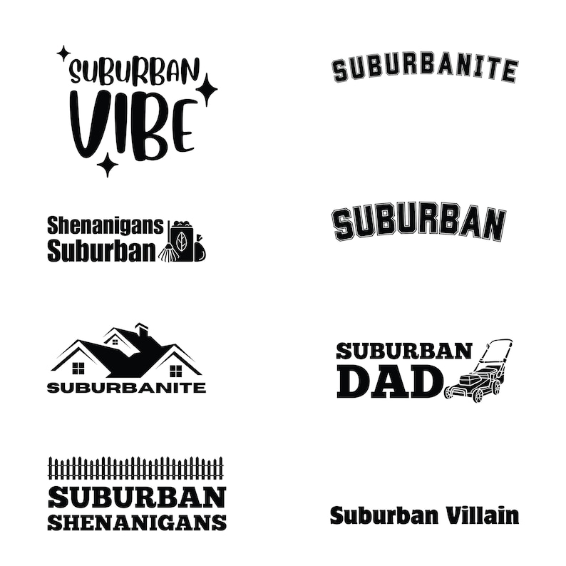 Suburban SVG & PNG Designs - Etsy