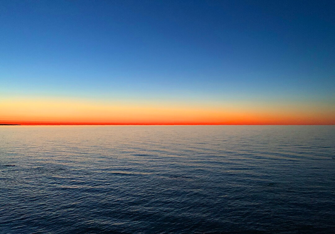 Lake Erie Sunset, Lake Erie Sunset Photo, Lake Sunset Photo, Digital ...