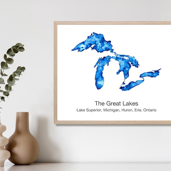 Great Lakes Art - Etsy