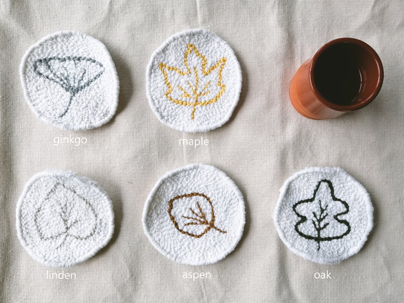 Mug Rug Punch Needle Coaster Pattern Pdf Digital Download - Etsy