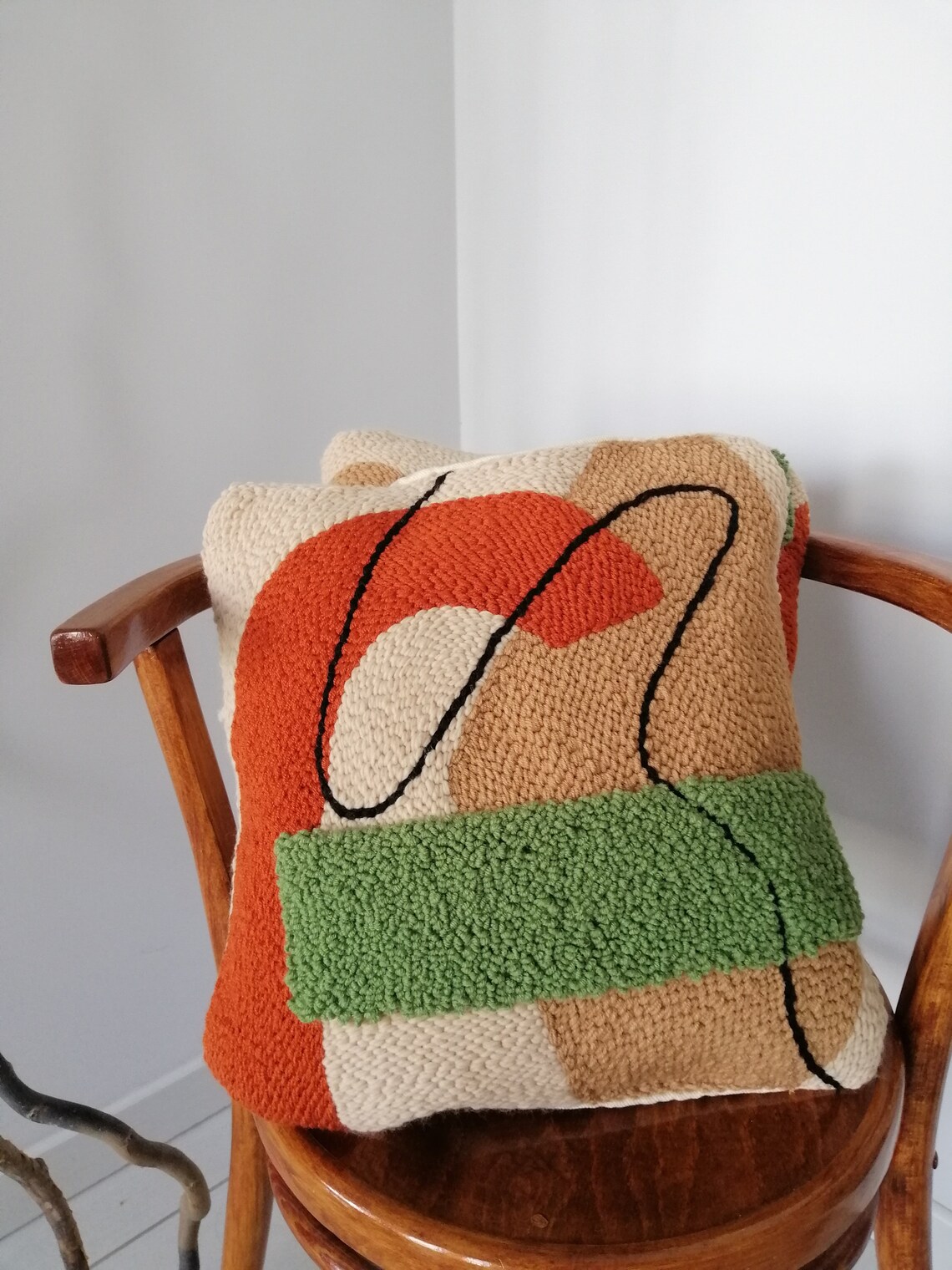 Punch Needle Pillow Pattern Pdf, Tufting Design, Ukraine Shop, Punch ...