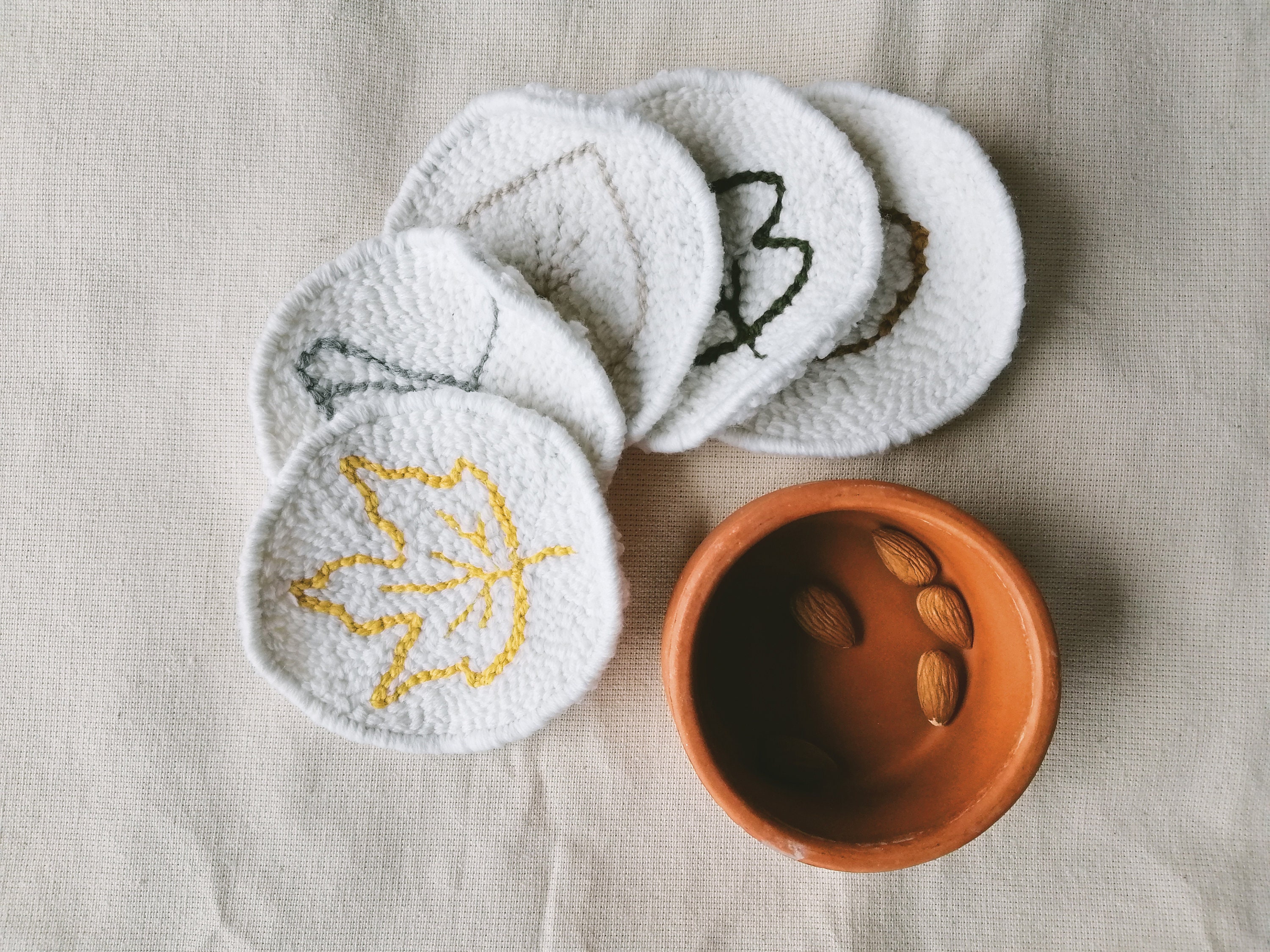 Mug Rug Punch Needle Coaster Pattern Pdf Digital Download - Etsy