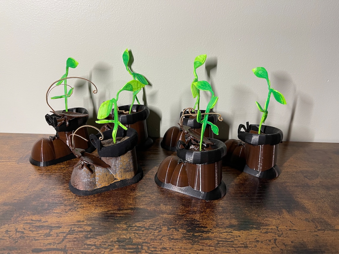 Dorky Wall-e (inspired) Boot and Plant 3 Sizes - Etsy