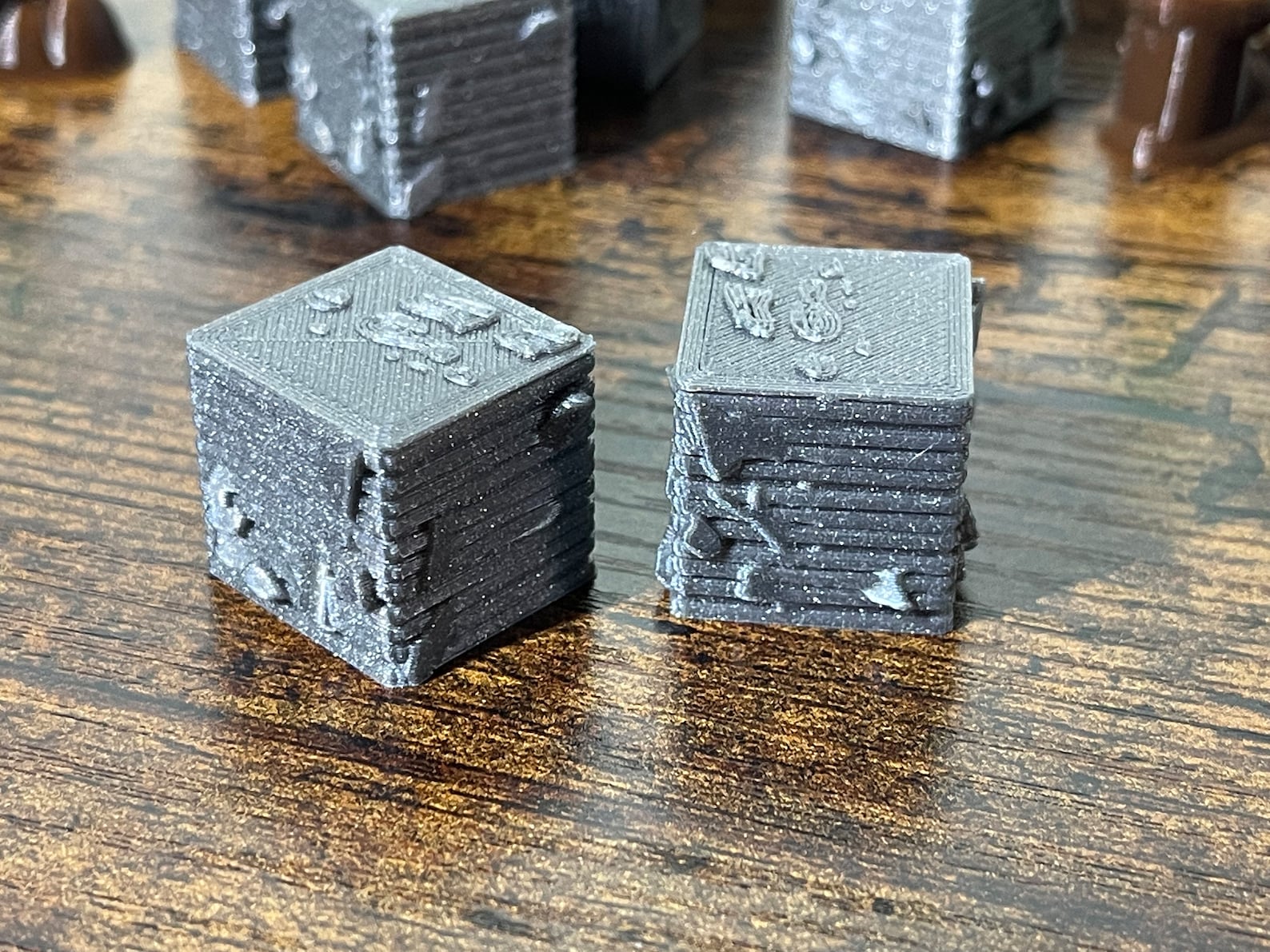 Dorky Wall-e Trash Cubes. 20mmx20mm - Etsy