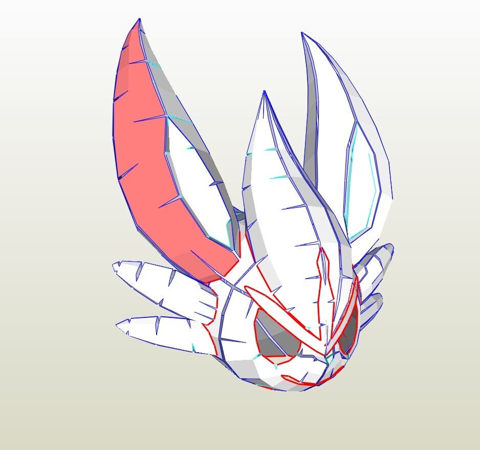 Cinderace pepakura foam patterns Printing & Printmaking Craft Supplies ...