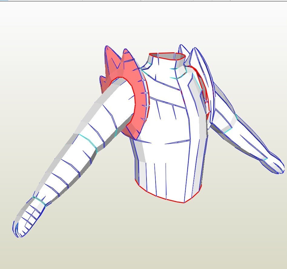 Cinderace pepakura foam patterns Printing & Printmaking Craft Supplies ...