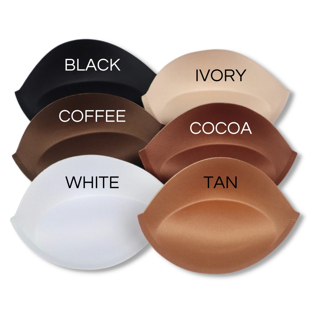 12 Pairs Bra Cups Push Up, Sold by the Dozen Bra Cups for Your Dress ...