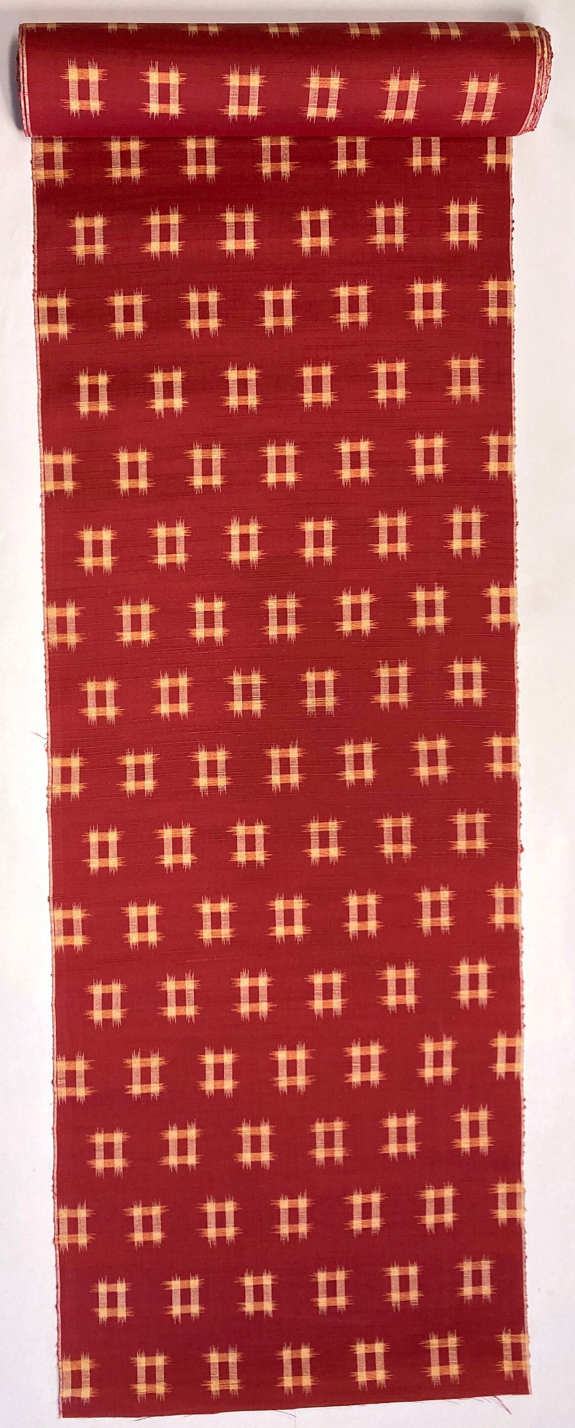 1 X METRE Vintage Japanese SILK Kimono Fabric Bolts IKAT Tsumugi - Etsy