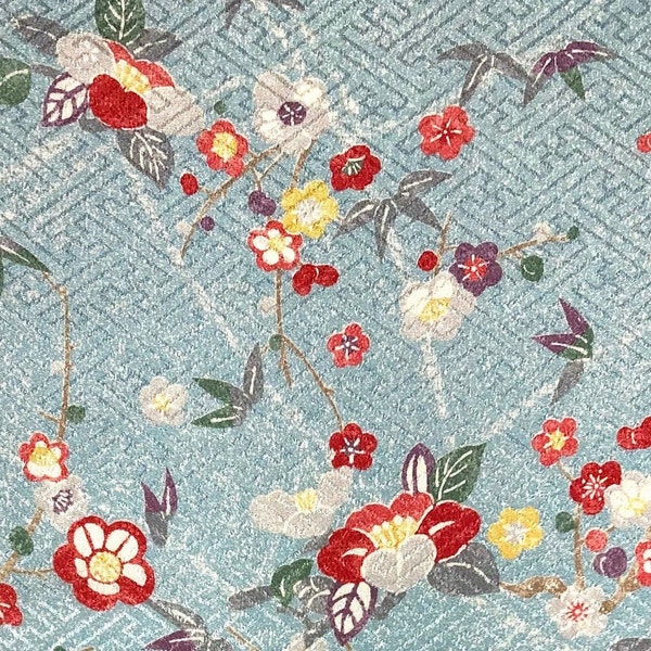 Japanese Chirimen - Etsy