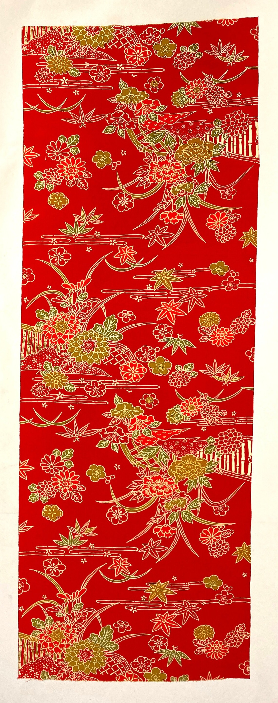 102cm X Piece Vintage Japanese WOOL Kimono Fabric Bolt - Etsy