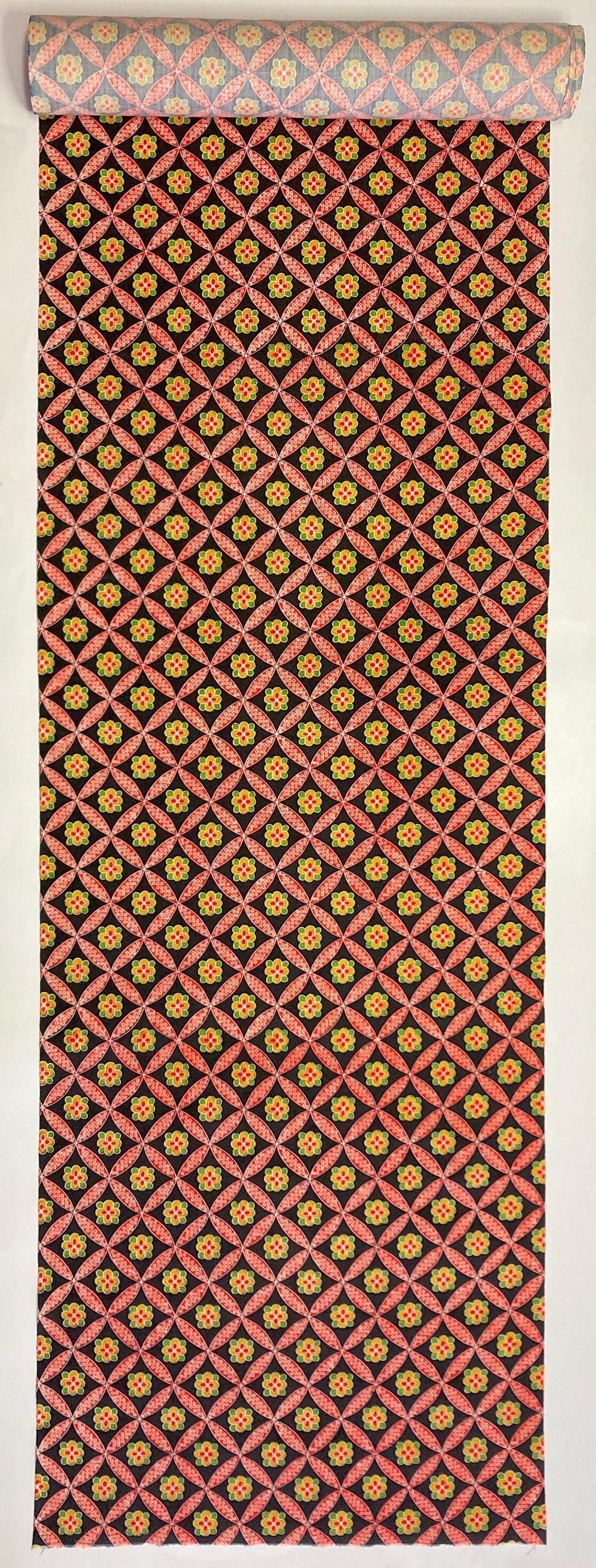 1 X METRE Vintage Japanese WOOL Kimono Fabric Bolt - Etsy