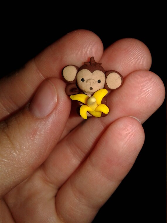 Kawaii fimo singe | Etsy