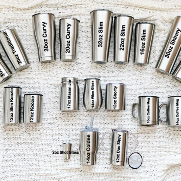 Custom Tumblers - Etsy