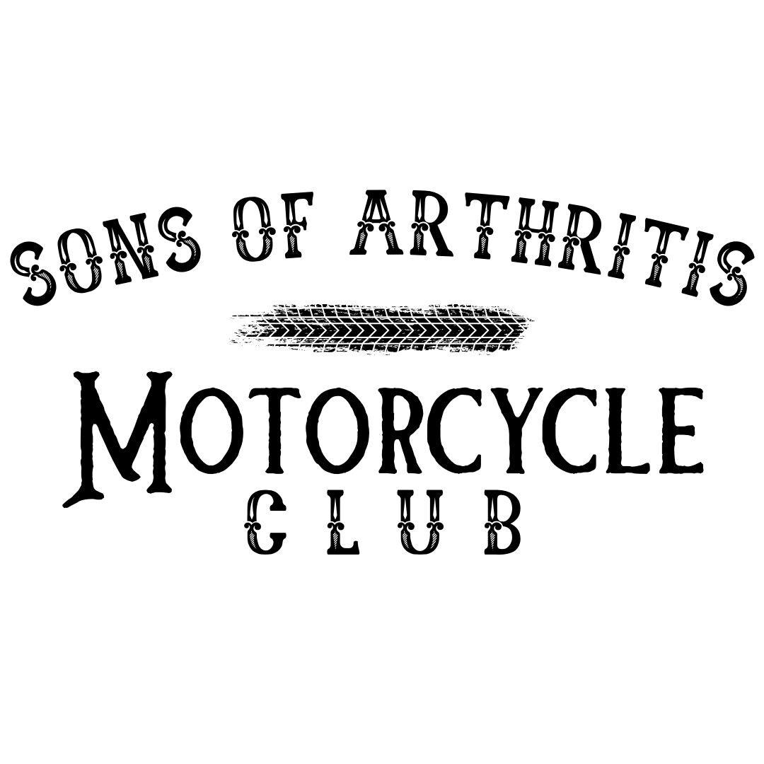 Sons of Arthritis Motorcycle Club Burnout Tire Digital File Guy Gift ...