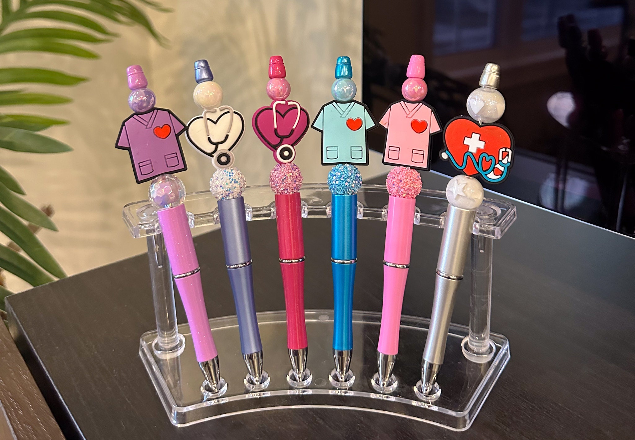 Nurse Pen | RN | Doctors Pens | Beaded Pens | Custom Nurse Pen | Scrub ...