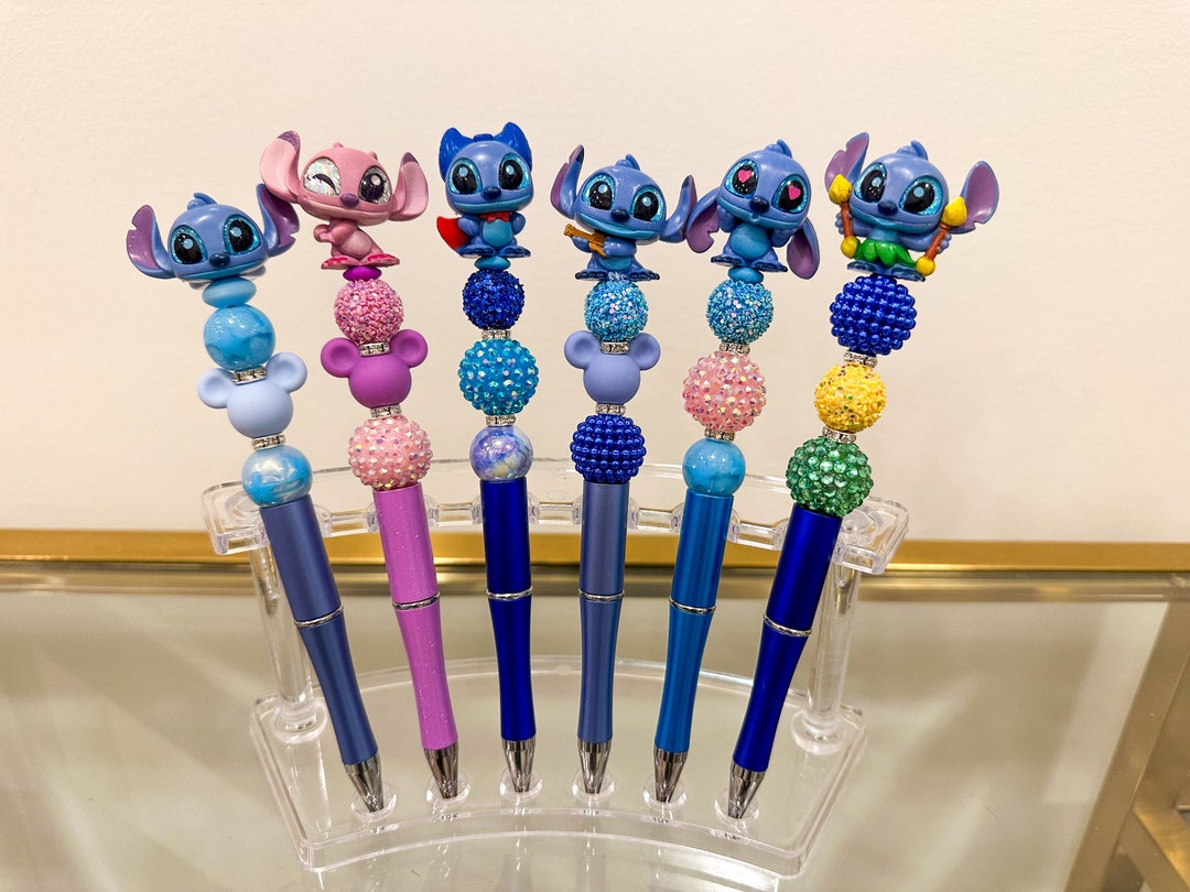 Doorable Pens | Stitch Pens | Beaded Pens | Disney | Gift | Birthday ...