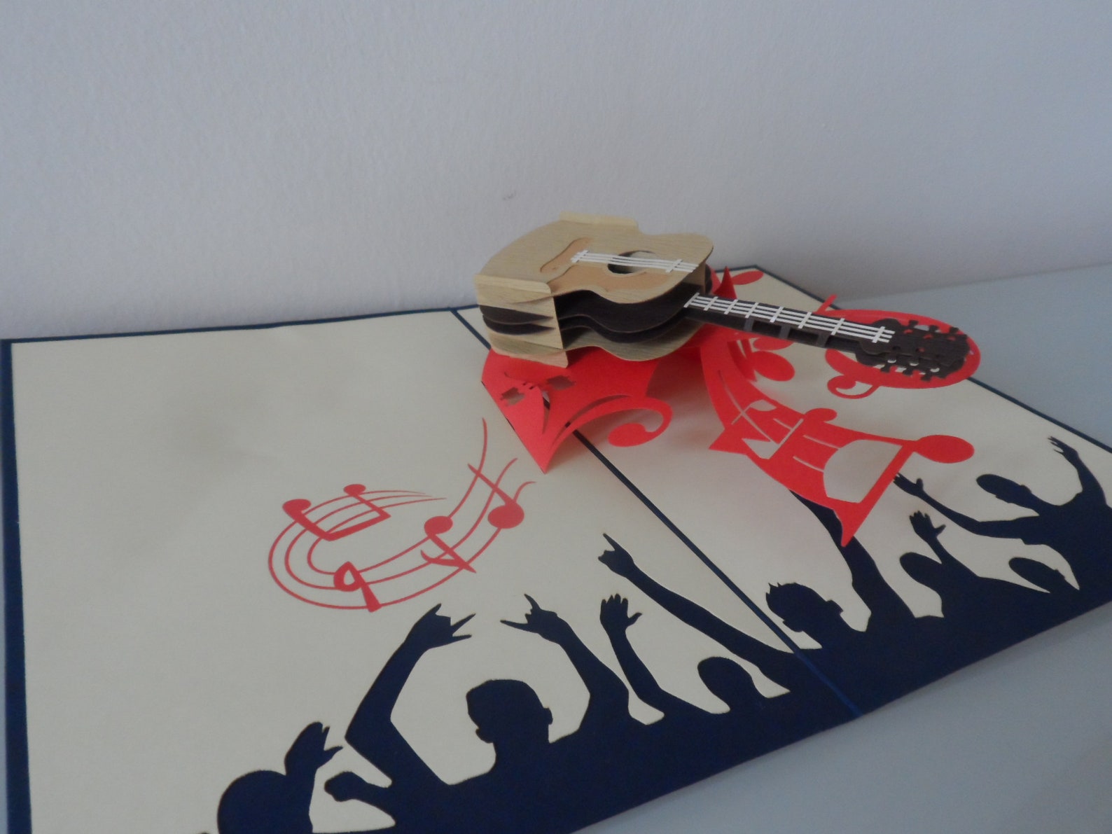 Music Rock Concert 3D Pop up Card birthday sku 038 - Etsy UK