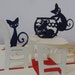 Cats and Goldfish -3d Pop up Card - Birthday- Get Well- Pets -blank ...