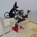 Cats and Goldfish -3d Pop up Card - Birthday- Get Well- Pets -blank ...