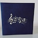Musical Notes 3D Pop up Card - Birthday- Congratulations- (sku179) - Etsy