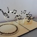 Musical Notes 3D Pop up Card - Birthday- Congratulations- (sku179) - Etsy