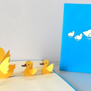 Ducks - New Baby - Baby - 3D - Pop up Card - Birthday- Children- Baby ...