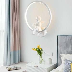 Modern Angel Wall Lamp Creative Wall Lights Fixture Led - Etsy