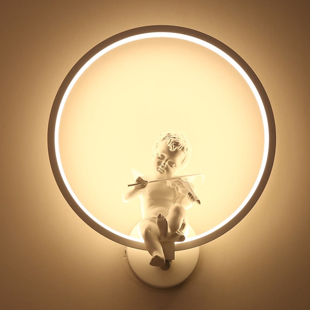 Modern Angel Wall Lamp Creative Wall Lights Fixture Led - Etsy