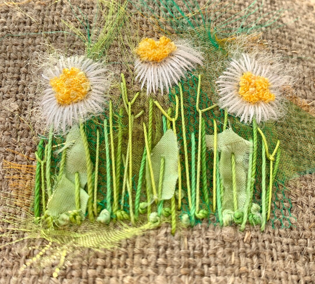 Daisy Creative Embroidery Kit - Etsy