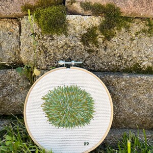Moss Embroidery / Moss Art / Nature Art / Forest Art / Cottagecore Art ...