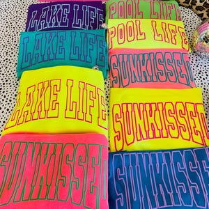 Sunkissed Puff Print Tee - Etsy
