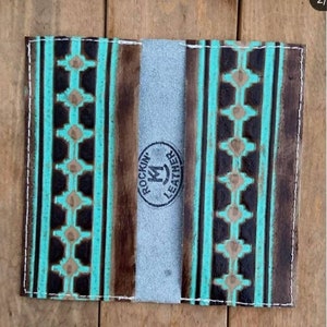 Cowhide Checkbook Cover Real Hair on Hide Wallet Checkbook Cover ...