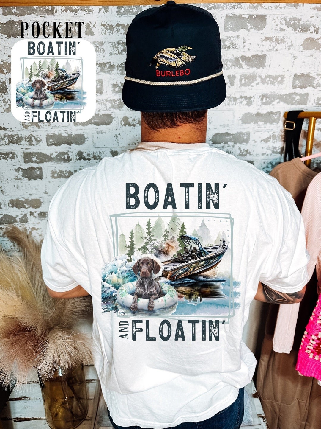 Boatin and Floatin Tee - Etsy